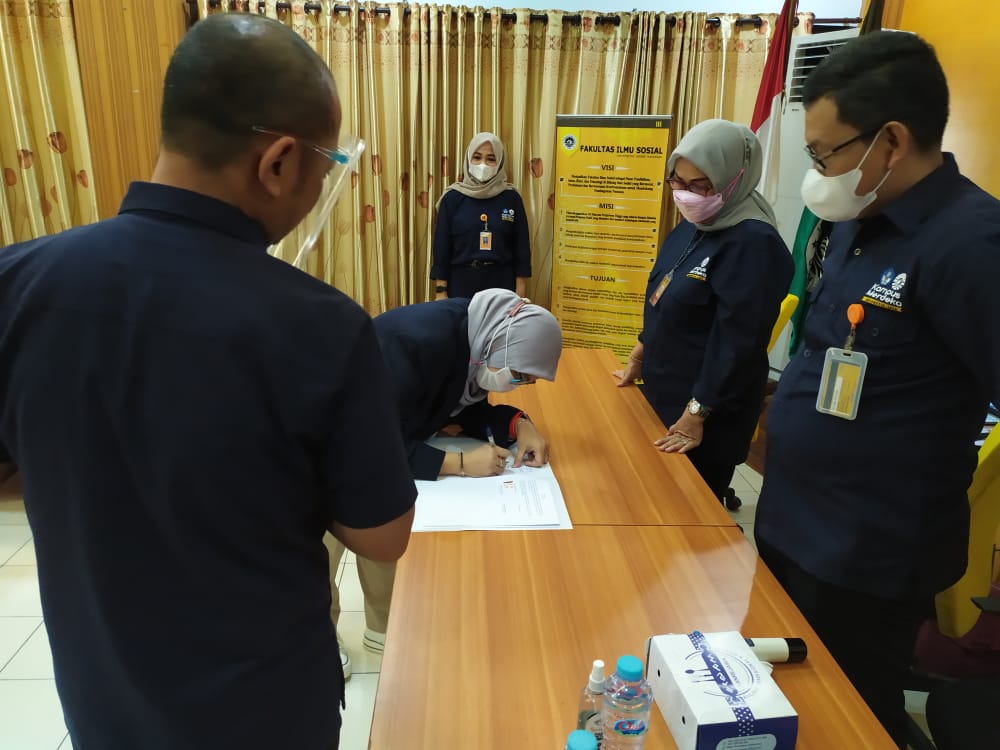 PIMPINAN UNEJ SAMBANGI FISH UNM UNTUK KERJA SAMA