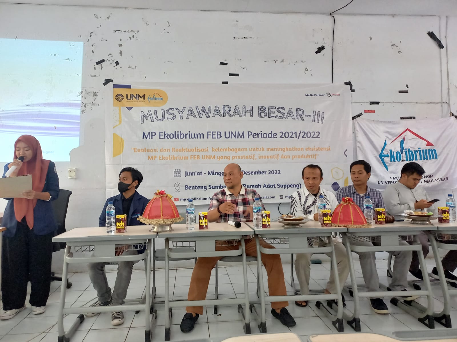 MP EKOLIBRIUM FEB UNM GELAR MUSYAWARAH BESAR III