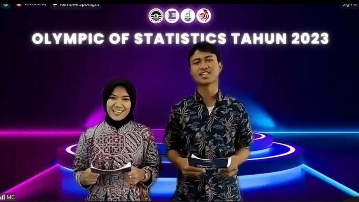 TINGKATKAN MUTU DAN EKSISTENSI, HMPS STATISTIKA GELAR OLS 2023